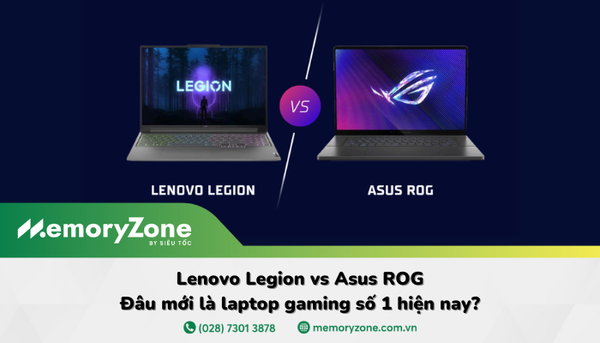 So sánh Lenovo Legion vs Asus ROG: Gaming tốt nhất 2025