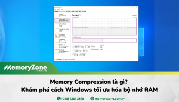 Memory Compression là gì? Khám phá cách Windows tối ưu hóa bộ nhớ RAM