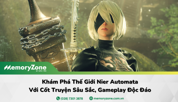 Khám Phá Thế Giới Nier Automata Với Cốt Truyện Sâu Sắc, Gameplay Độc Đáo