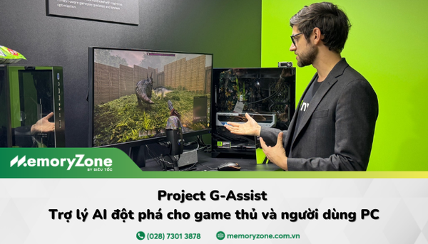 Project G-Assist | Trợ lý AI đột phá cho game thủ và người dùng PC