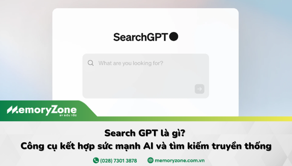 Search GPT là gì? Công cụ kết hợp sức mạnh AI và tìm kiếm truyền thống