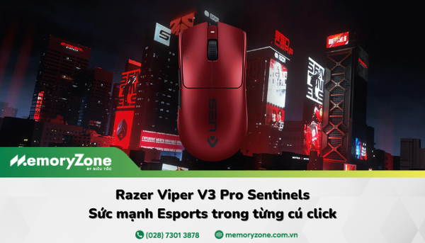 Viper V3 Pro Sentinels: Sức mạnh Esports trong từng cú click