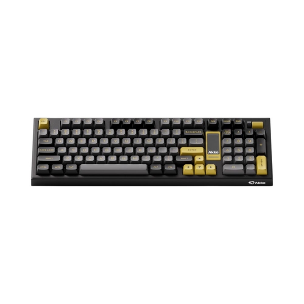 Bàn phím cơ không dây AKKO 5098B Black Gold LCD Screen RGB Hotswap ...