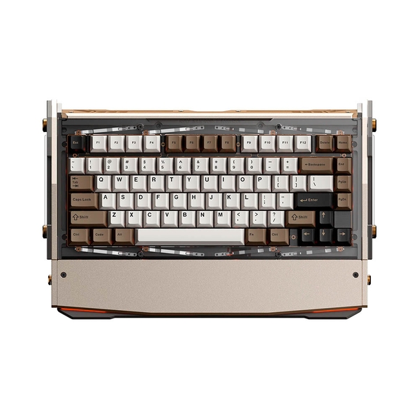 Bàn phím cơ không dây Dry Studio Black Diamond 75 V2 Titan Advance RGB Hotswap