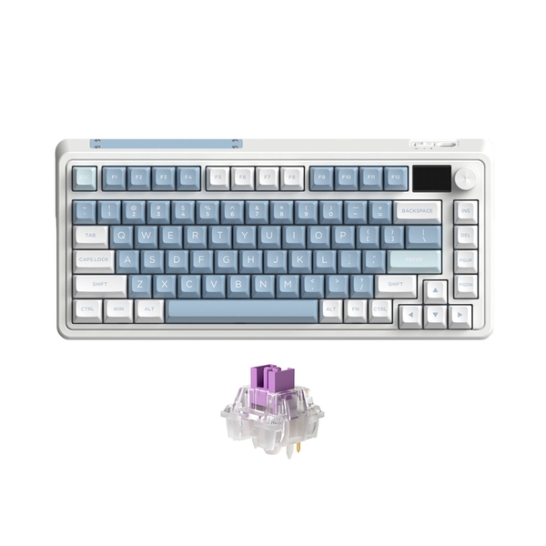 Bàn phím cơ không dây FL-Esports CMK75 SAM Lake Placid Blue