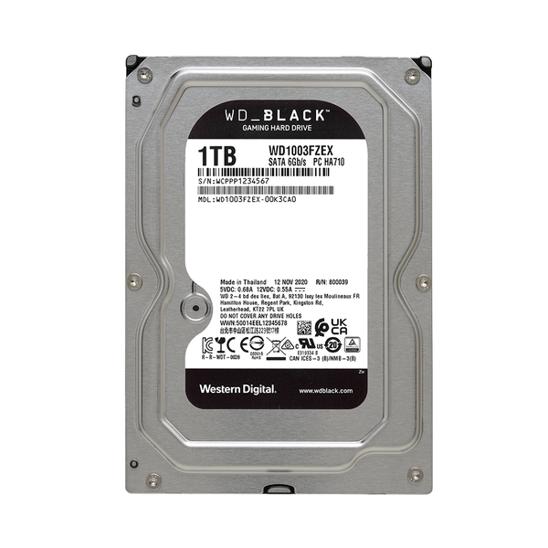 Ổ cứng HDD WD Black 1TB 3.5 inch SATA III 64MB Cache 7200RPM WD1003FZEX