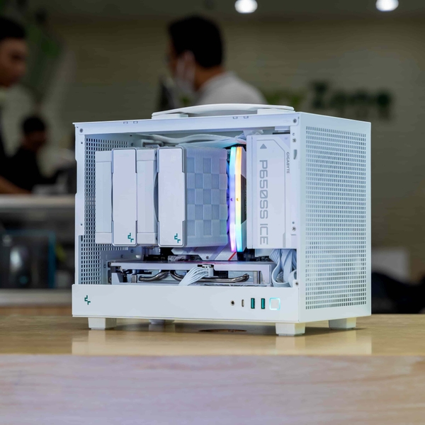 PC ST ITX I5-5060 White ( i5-14400F, RTX 5060 8GB, RAM 32GB, SSD 500GB ...