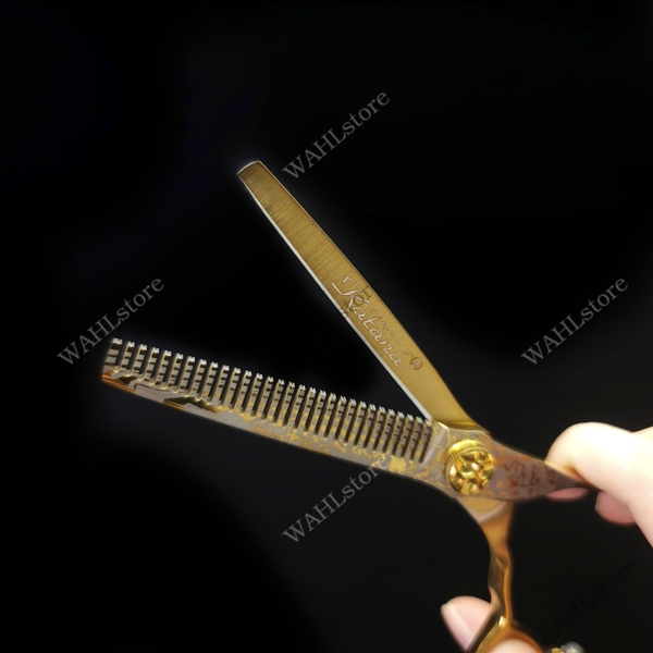 Kéo Tỉa tóc nam nữ KataPro M28 Gold - Chuyên nghiệp 6.0 – WAHLstore.vn