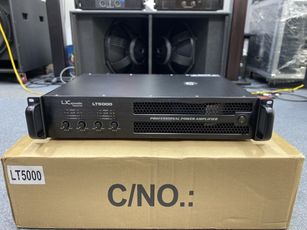 Cục Đẩy Lx acoustic LT5000 ( Class D ) 1200W x 4 Kênh Thắng cao Audio