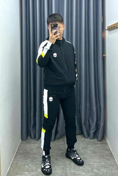 Bộ Hydrogen Tech FZ Hoodie Black – Uspox - Siêu thị giày thể thao chính ...