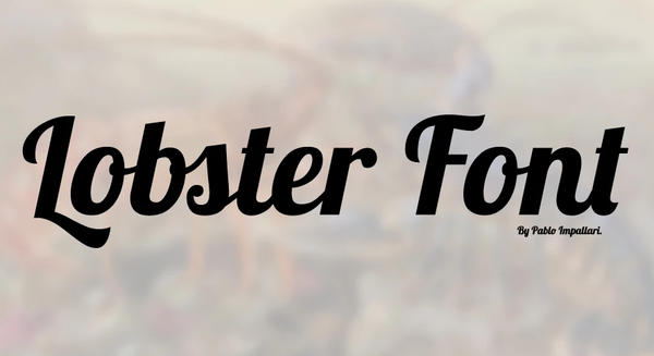 Tải FREE bộ sưu tập Font Lobster việt hóa mới nhất 2024 | In An Anh