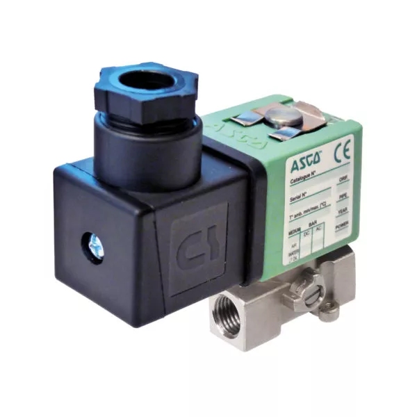 VAN ĐIỆN TỪ ASCO 256, SERIES 256, G1/8, NC, DN1.2 NTD Automation