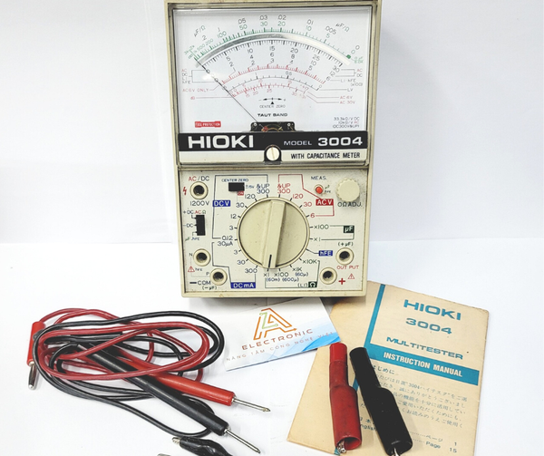 Đồng hồ HIOKI model 3004 hàng đã qua sử dụng | Cửa hàng thiết bị - Linh ...