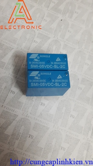 Relay SMI-05VDC-SL-2C | Cửa hàng thiết bị - Linh kiện điện tử A to Z