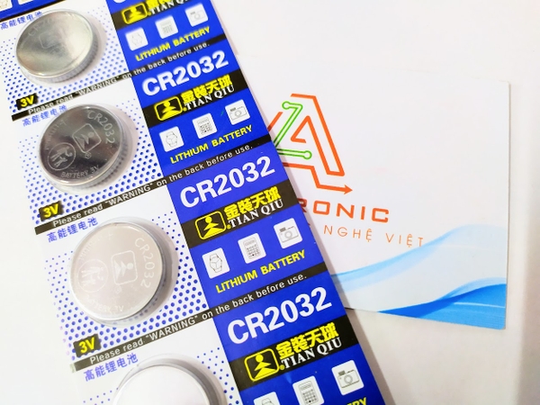 Pin lithium Gold 2032 CR2032 3V pin nút 2032 (5 chiếc) RK-127 | Cửa ...