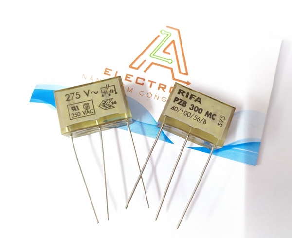 Tụ RIFA PZB300MC 100n X2 2x4n7 Y2 275V (new) | Cửa hàng thiết bị - Linh ...