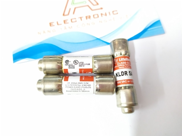 Cầu Chì ống Littelfuse KLDR-5A 1.5% | Cửa hàng thiết bị - Linh kiện ...