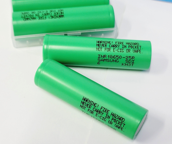 Cell pin 18650 Samsung INR18650 25R 3.7V 2600mah xả 30A mới chuẩn G2-0 ...