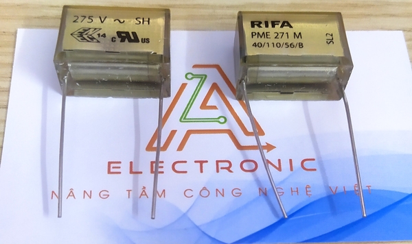Tụ RIFA 0.22uF PME271M 275VAC 220n X2 p20.3 RK-178 | Cửa hàng thiết bị ...