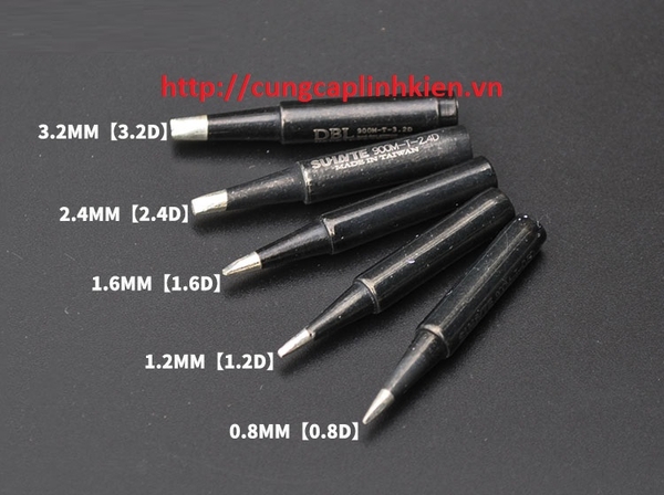 Mũi hàn nhọn cong DBL 900M-SI, Taiwan T4-C12 | Cửa hàng thiết bị - Linh ...