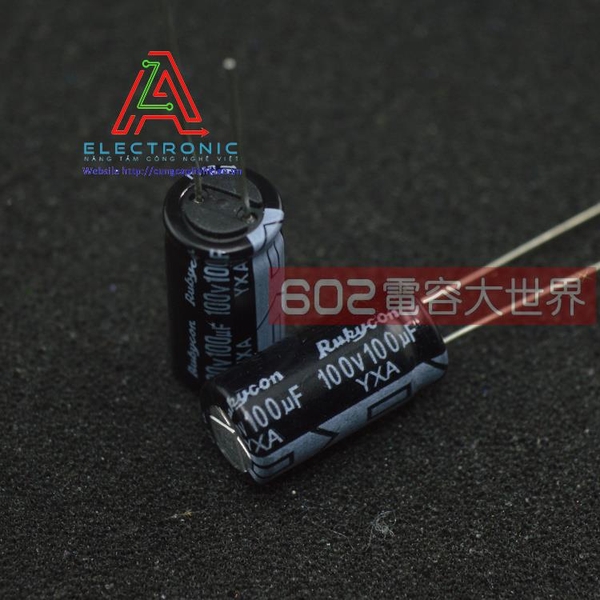 Tụ Rubycon 100V 100uf 10 * 20mm | Cửa hàng thiết bị - Linh kiện điện tử A to Z