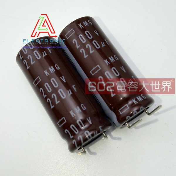 Tụ điện phân KMG 200v220uf 14 * 35mm | Cửa hàng thiết bị - Linh kiện ...