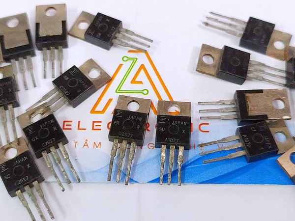 Cặp 2SC2527 2SA1077 C2527 A1077 hàng mới | Cửa hàng thiết bị - Linh kiện điện tử A to Z