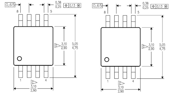 IC OPA2340 VSSOP-8 | Cửa hàng thiết bị - Linh kiện điện tử A to Z