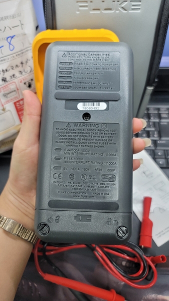 Đồng hồ vạn năng Fluke 85 III đã qua sử dụng đủ phụ kiện | Cửa hàng ...