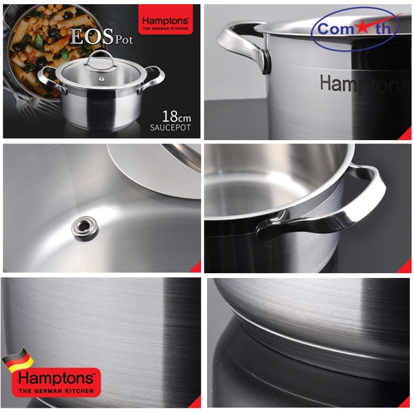 Nồi 3 lớp Hamptons EOS 18cm HEOS-18p