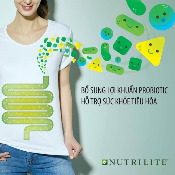 Nutrilite Probiotic lợi khuẩn amway hỗ trợ tiêu hóa hiệu quả Hangdambao.com