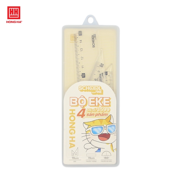 Bộ Eke 4 sản phẩm Hồng Hà HH-03 - 3599