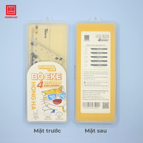 Bộ Eke 4 sản phẩm Hồng Hà HH-03 - 3599