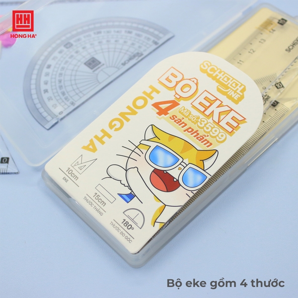 Bộ Eke 4 sản phẩm Hồng Hà HH-03 - 3599