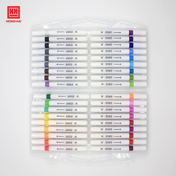 Bút lông màu Acrylic 36 màu - 8144