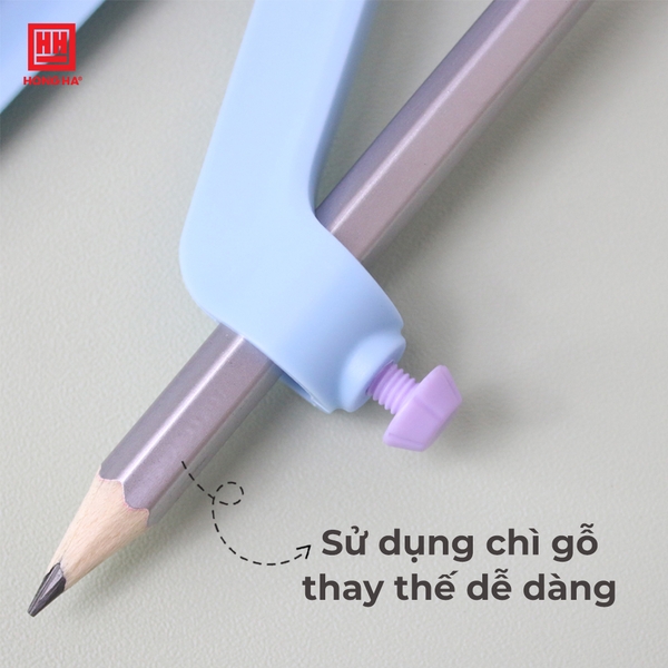 Compa chì gỗ Pastel - 3574