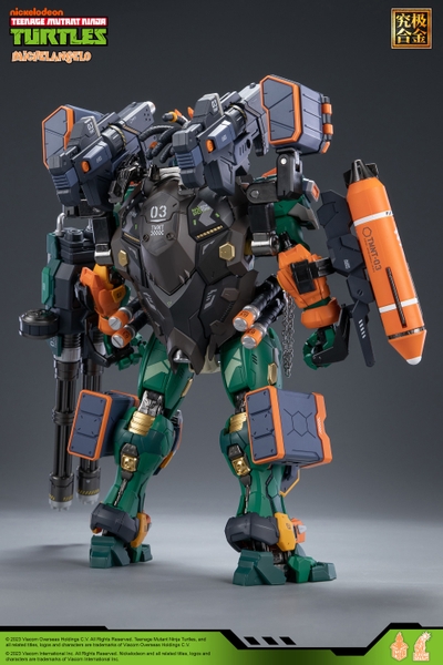 Mô Hình Ráp Sẵn Mecha MICHELANGELO Metal Build MB TMNT Teenage Mutant ...