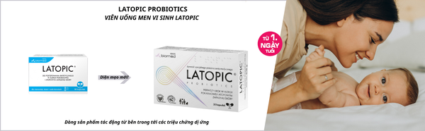 Latopic viên uống Probiotic