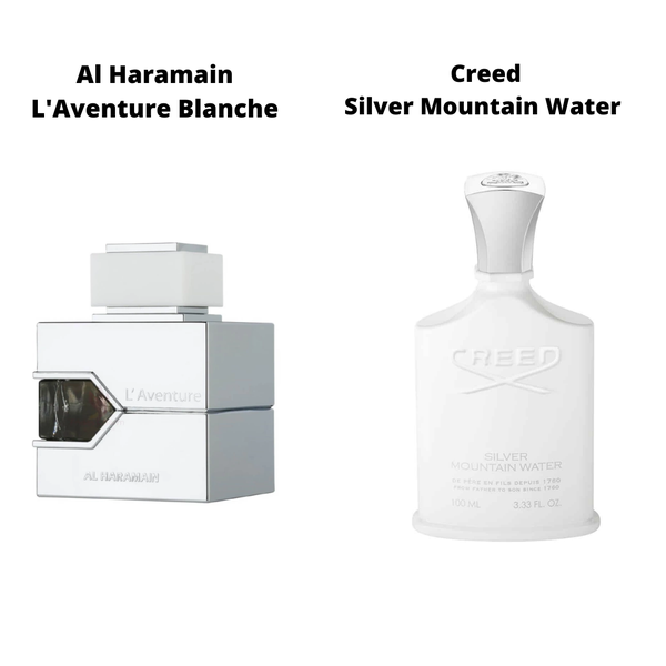 Al Haramain L'Aventure Blanche - Một Creed Silver Moutain Water khác ...
