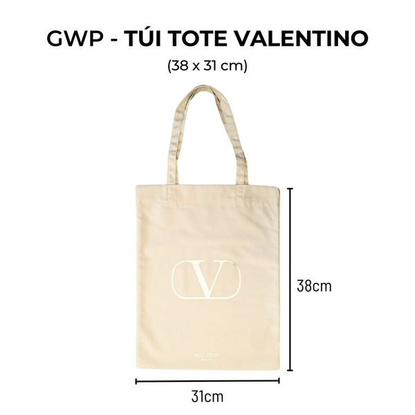 GWP - Valentino Tote Bag (31cmx38xm) BLANC