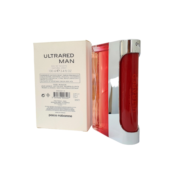Paco Rabanne Ultrared Man EDT 100ml TESTER BLANC