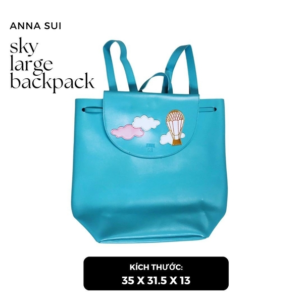 GWP Balo Anna Sui Sky Large Backpack BLANC
