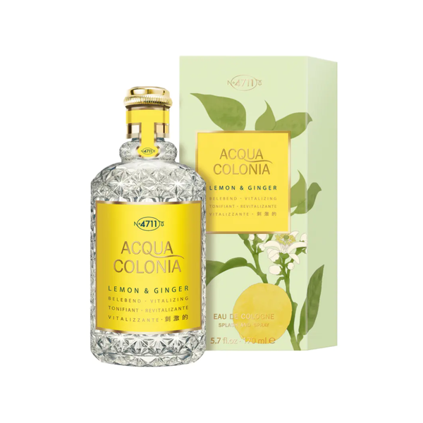4711 Acqua Colonia Lemon & Ginger EDC 170ml BLANC