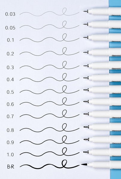 Bút line Đi Nét Marvy Uchida – Hana Art Shop