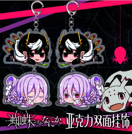 Móc khóa Anime DELUXE Kumo Desu ga, Nani Ka? Kumoko, Ariel Nằm (6cm ...