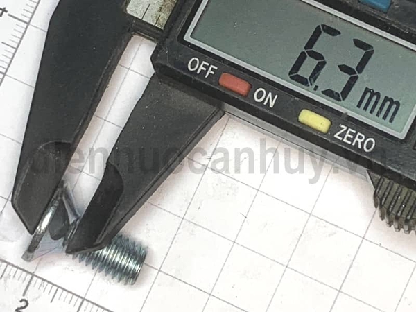 Bulong tô vít đầu bằng M8x20 | Điện, Nước, Kim Khí, Điện Lạnh, phụ kiện gỗ