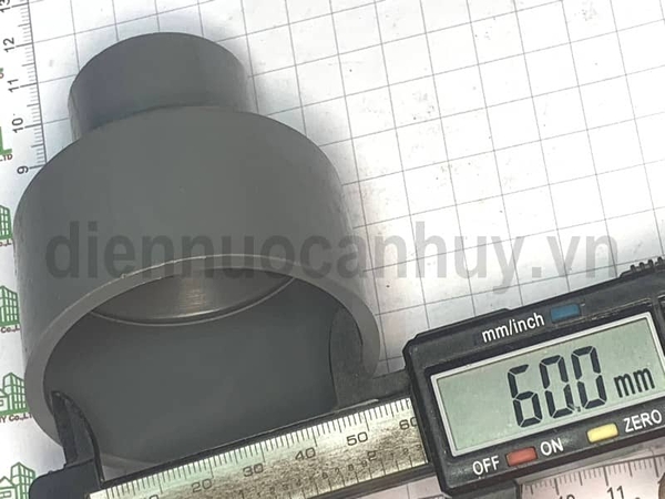 Côn thu PVC tiền phong 60-34 | Điện, Nước, Kim Khí, Điện Lạnh, phụ kiện gỗ