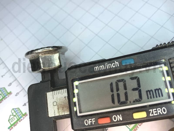 Đai ốc Ecu inox 304 xịn M12 liền long đen | Điện, Nước, Kim Khí, Điện ...