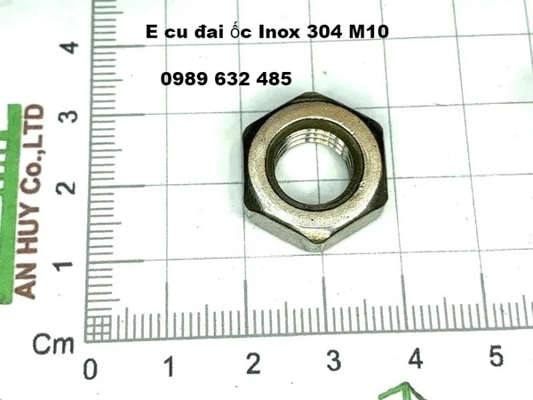 E cu đai ốc Inox 304 M10 | Điện, Nước, Kim Khí, Điện Lạnh