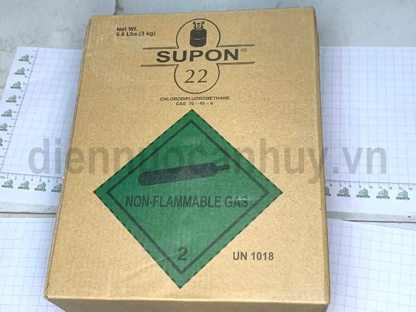 Gas máy lạnh điều hòa Supon R22 3kg | Điện, Nước, Kim Khí, Điện Lạnh ...